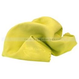 Microfasertuch Mega Clean, Softtuch gelb 40x40 cm Profi-Pflegetuch für empfindliche Oberflächen