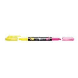 Pentel Twin Checker SLW8-GP Textmarker farbsortiert, 1 St.