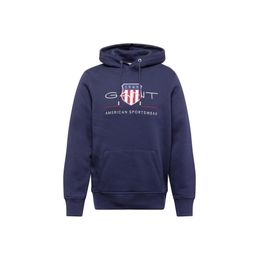 Gant Sweatshirt male Blue size XXL