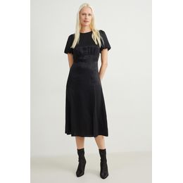 C&A Empirekleid-gemustert