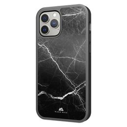 Blackrock Black Rock Cover "Protective Marble Case" für Apple iPhone 13 Pro Max, Schwarz