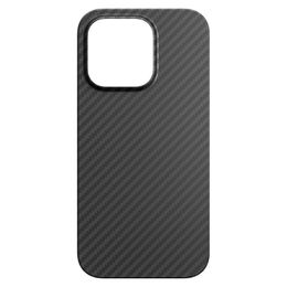 Blackrock Black Rock Cover "Carbon Ultra" für Apple iPhone 14 Pro, Schwarz