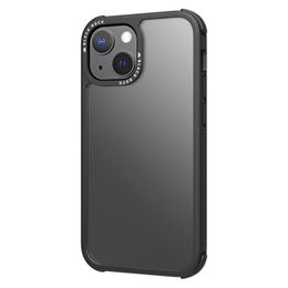 Blackrock Black Rock Cover "Robust Transparent" für Apple iPhone 13 mini, Schwarz