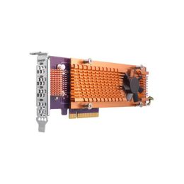 QNAP QM2-4P-384 - Storage controller - PCIe 3.0 - low profile - PCIe 3.0 x8