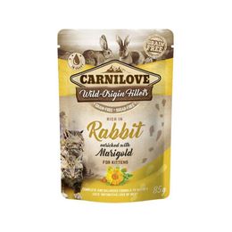 Carnilove cat pouch rich in Rabbit enriched w/Marigold