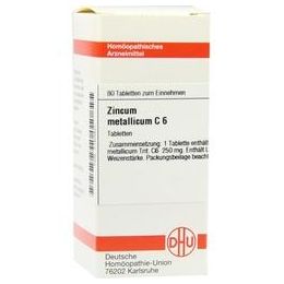 DHU-Arzneimittel Zincum Metallicum C 6 Tabletten 80 St