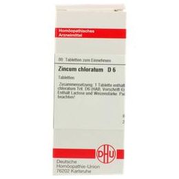 DHU-Arzneimittel Zincum Chloratum D 6 Tabletten 80 St