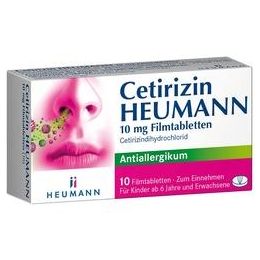 Cetirizin HEUMANN 10 mg Filmtabletten 10 St