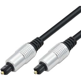 Vivanco Audio- & Video-Kabel, Audiokabel, Optical Kabel (4 cm), schwarz