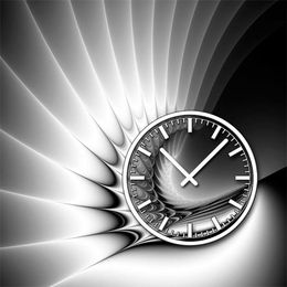 dixtime Wanduhr 3448