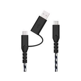 FAIRPHONE USB 2.0 Kabel, USB-C Stecker > USB-C Stecker schwarz/weiß, 1,2 Meter Verwendung: Zum Aufladen und Synchronisieren von Mobilgeräten Anschlüsse: 1x USB-A (Stecker), 1x USB-C (Stecker) auf 1x USB-C (Stecker) Version: USB 2.0