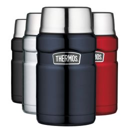 Thermos Food Container King 0,7 L Thermo Behälter Isolierbehälter Essenbehälter Farbe: Midnight blue