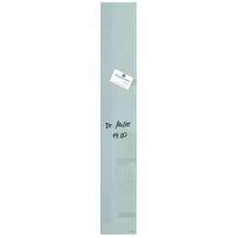 Sigel Glas-Magnettafel Artverum (B x H) 12 cm x 78 cm Aquamarin GL123
