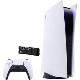 Sony Playstation® 5 Konsole Standard Edition 1 TB Schwarz, Weiß