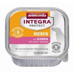 animonda Integra Niere Schwein 11 x 150g Schale Hundefutter