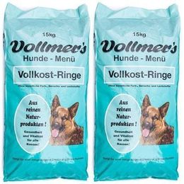 Vollmer´s / Vollmers Vollkost Ringe 2 x 15 kg Hundefutter