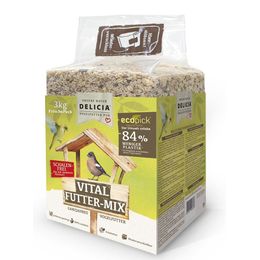 Delicia Vital Futter-Mix 3kg ganzjahres Vogelfutter