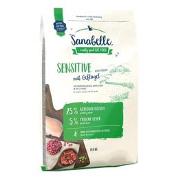 Sanabelle Sensitive Geflügel 10 kg für ernährungssensible Katzen