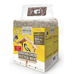 Delicia Sonnenblumen Futter-Mix 3kg ganzjahres Vogelfutter