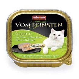 animonda Vom Feinsten mit Schlemmerkern Pute,Hühnchenbrust & Kräuter 32x100g