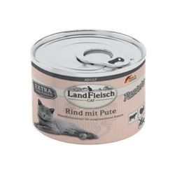 LANDFLEISCH Cat Adult Pastete Rind & Pute 6 x 195g