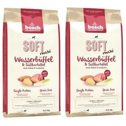 Bosch HPC Soft Maxi Wasserbüffel & Süßkartoffel 2 x 12,5 kg getreidefrei