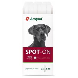 Amigard Spot-on Hund für Hunde über 30 kg 3 x 6 ml Schutz gegen Flöhe und Zecken