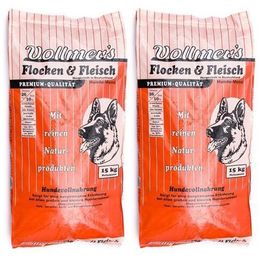 Vollmer´s / Vollmers Flocken & Fleisch 2x15kg Hundefutter