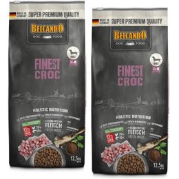 Belcando Finest Croc 2 x 12,5 kg für ausgewachsene Hunde kleiner u. mittlerer Ra