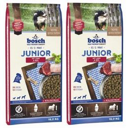 Bosch Junior Lamm & Reis 2 x 15 kg Welpenfutter Aufzuchtfutter