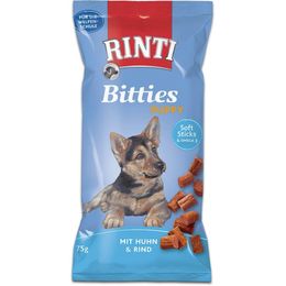 Rinti Snack Bitties Puppy Huhn & Rind 16 x 75g Hundesnack ohne Soja