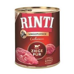 Rinti Singlefleisch Exclusive Ziege Pur 6 x 800g Hundefutter