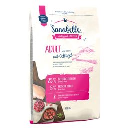 Sanabelle Adult Geflügel 10 kg Vollnahrung für ausgewachsene Katzen