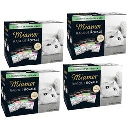 Miamor Frischebeutel Ragout Royale Multibox in Sauce 4 x 12 x 100g Katzenfutter