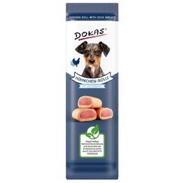 Dokas Dog Snack Hühnchen-Rolle mit Ente 32 x 10g Hundesnack