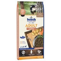 15kg Bosch Adult Lachs & Kartoffel für alle ausgewachsenen Hunde Hundefutter