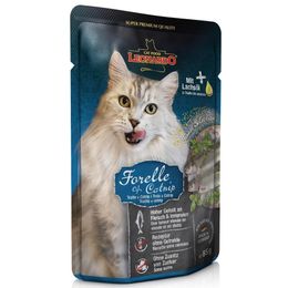 Leonardo Forelle + Minze 16 x 85g Frischebeutel Premium Katzenfutter