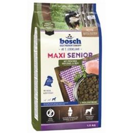 1 kg Bosch Senior Maxi Gefügel Hundefutter für ältere große Rassen