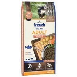15 kg Bosch Adult Lachs & Kartoffel Hundefutter für alle ausgewachsenen Hunde