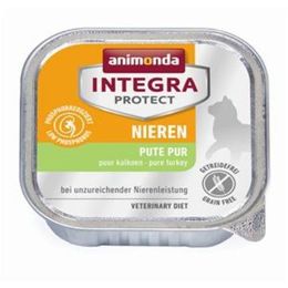 animonda Integra Niere Pute pur 16 x 100g Schale Katzenfutter