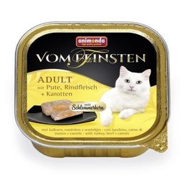 animonda Vom Feinsten mit Schlemmerkern mit Pute, Rindfleisch & Karotten 32x100g