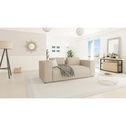 S-Style Möbel 2-Sitzer Cord Sofa Renne