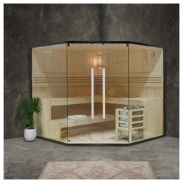 Home Deluxe Sauna Traditionelle Sauna SHADOW