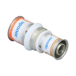 Uponor Wasserrohr Uponor S-Press PLUS MLC Kupplung reduziert 25 x 20mm