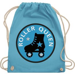 Shirtracer Turnbeutel Roller Queen Rollschuh