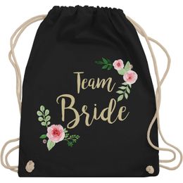 Shirtracer Turnbeutel Team Bride I Crew Bride Tribe