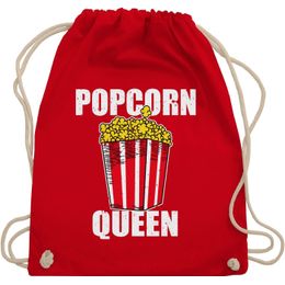 Shirtracer Turnbeutel Popcorn Queen
