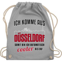 Shirtracer Turnbeutel Ich komme aus Düsseldorf
