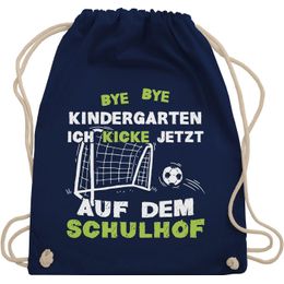 Shirtracer Turnbeutel Bye Bye Kindergarten