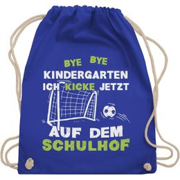 Shirtracer Turnbeutel Bye Bye Kindergarten